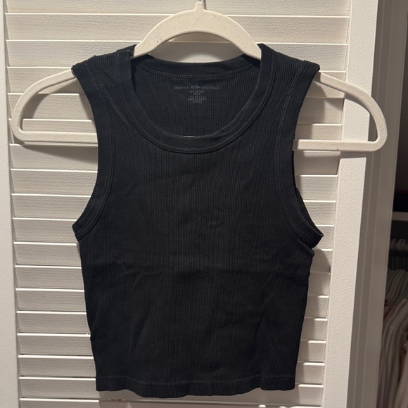 Brandy Melville | Tops | Brandy Melville Black Sleeveless Tank | Poshmark